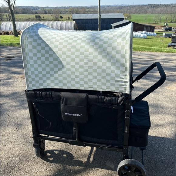 Accessories | Sage Green Checkered Wonderfold W4 Canopy Custom Made ...